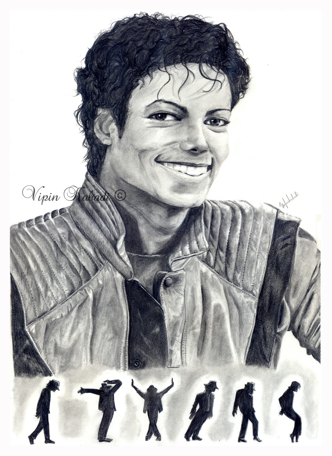 ArtStation - MJ - Pencil on paper