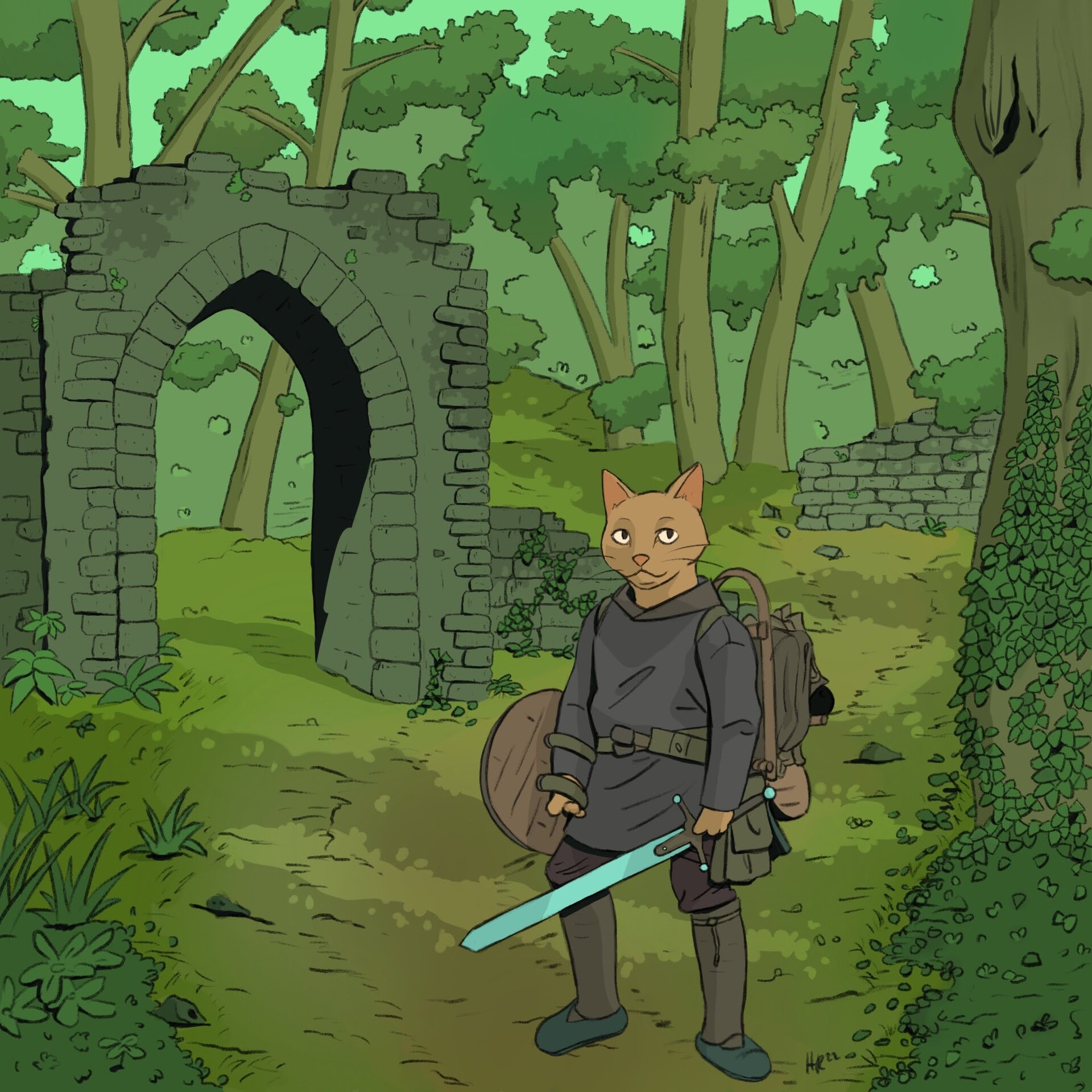 ArtStation - Cat Knight