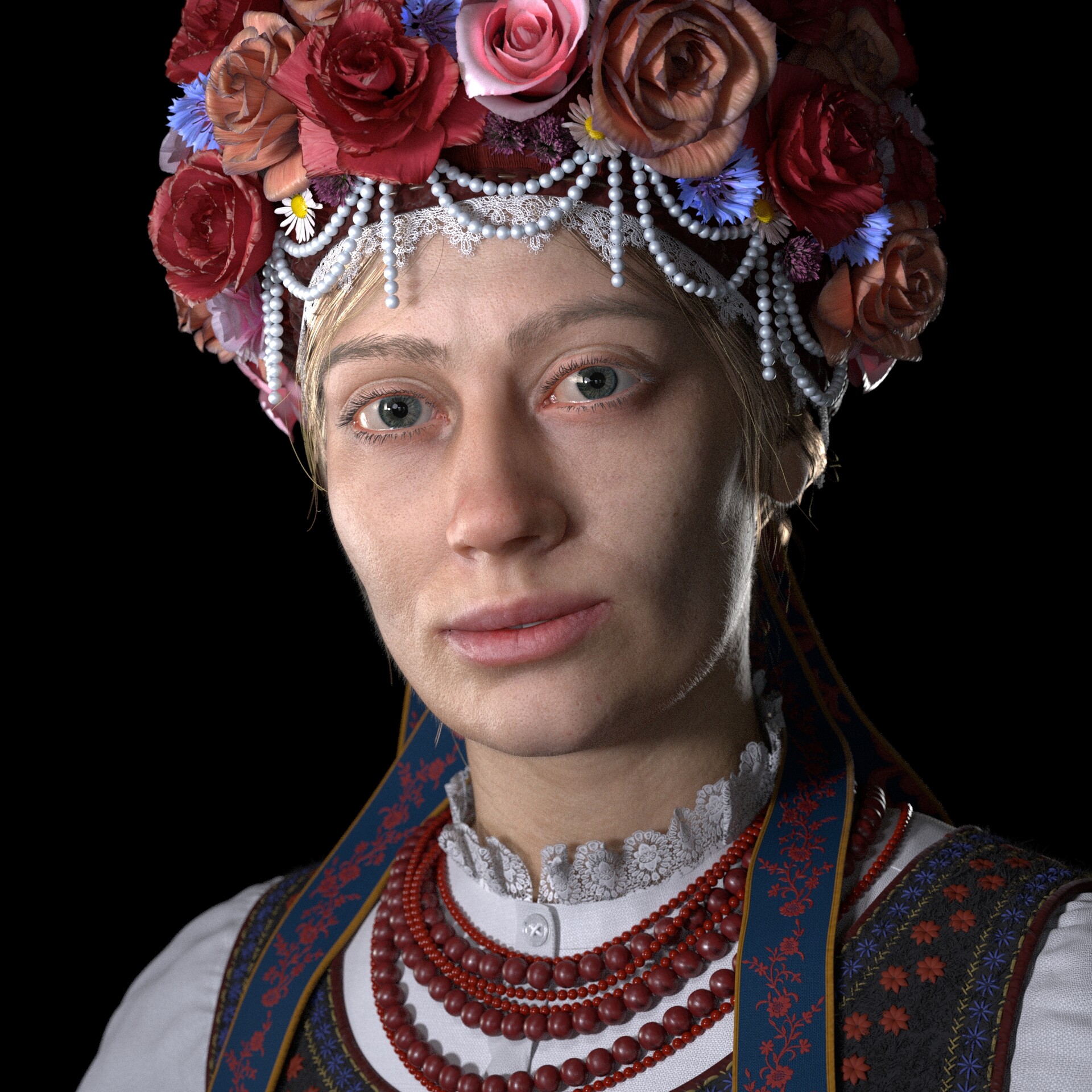 Waldemar Bartkowiak - Polish traditional folk portrait