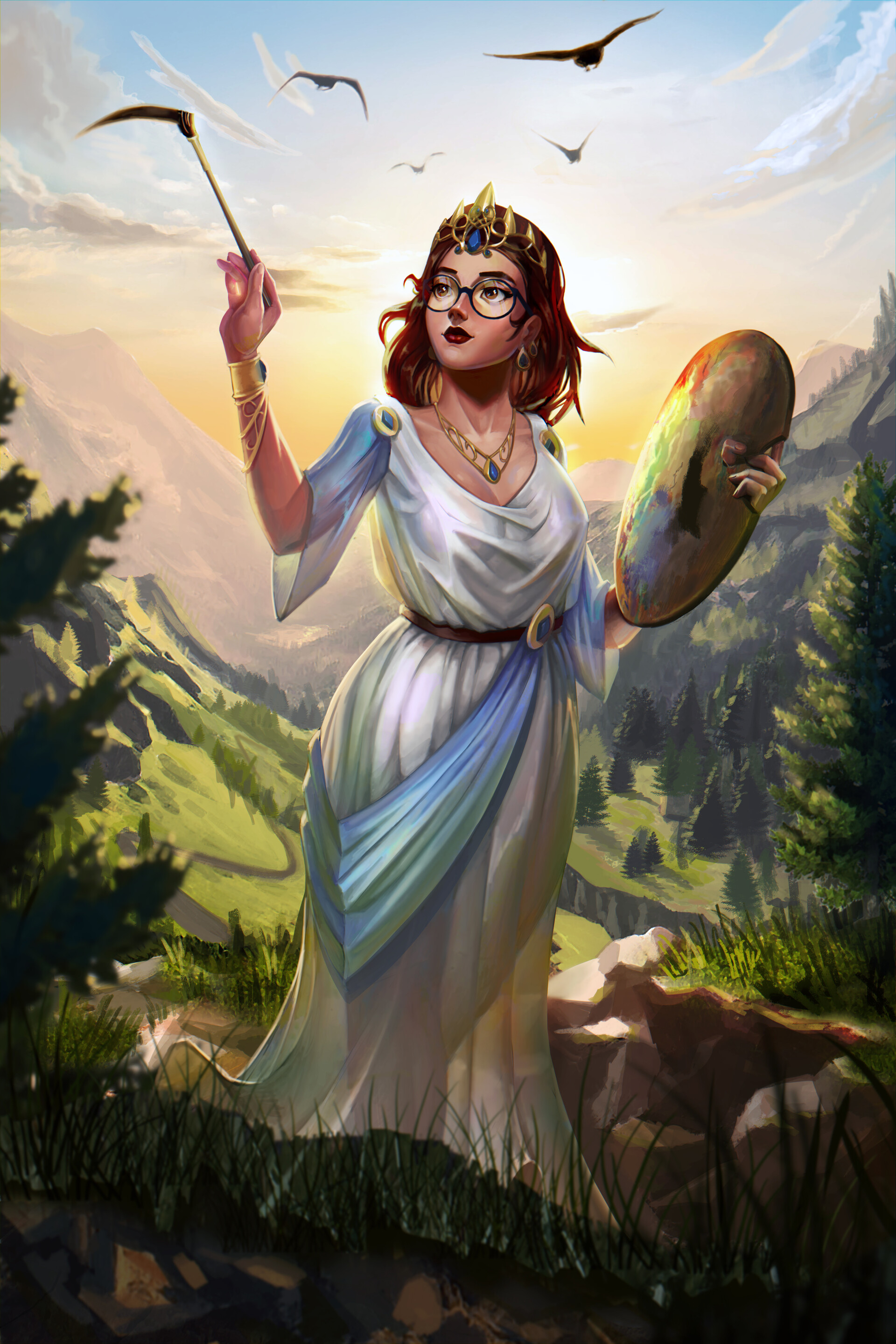 Greek Muse Artwork