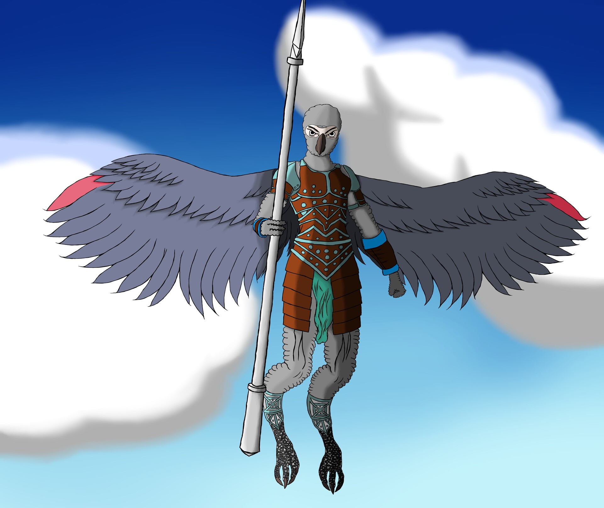 ArtStation - Aarakorcra Art