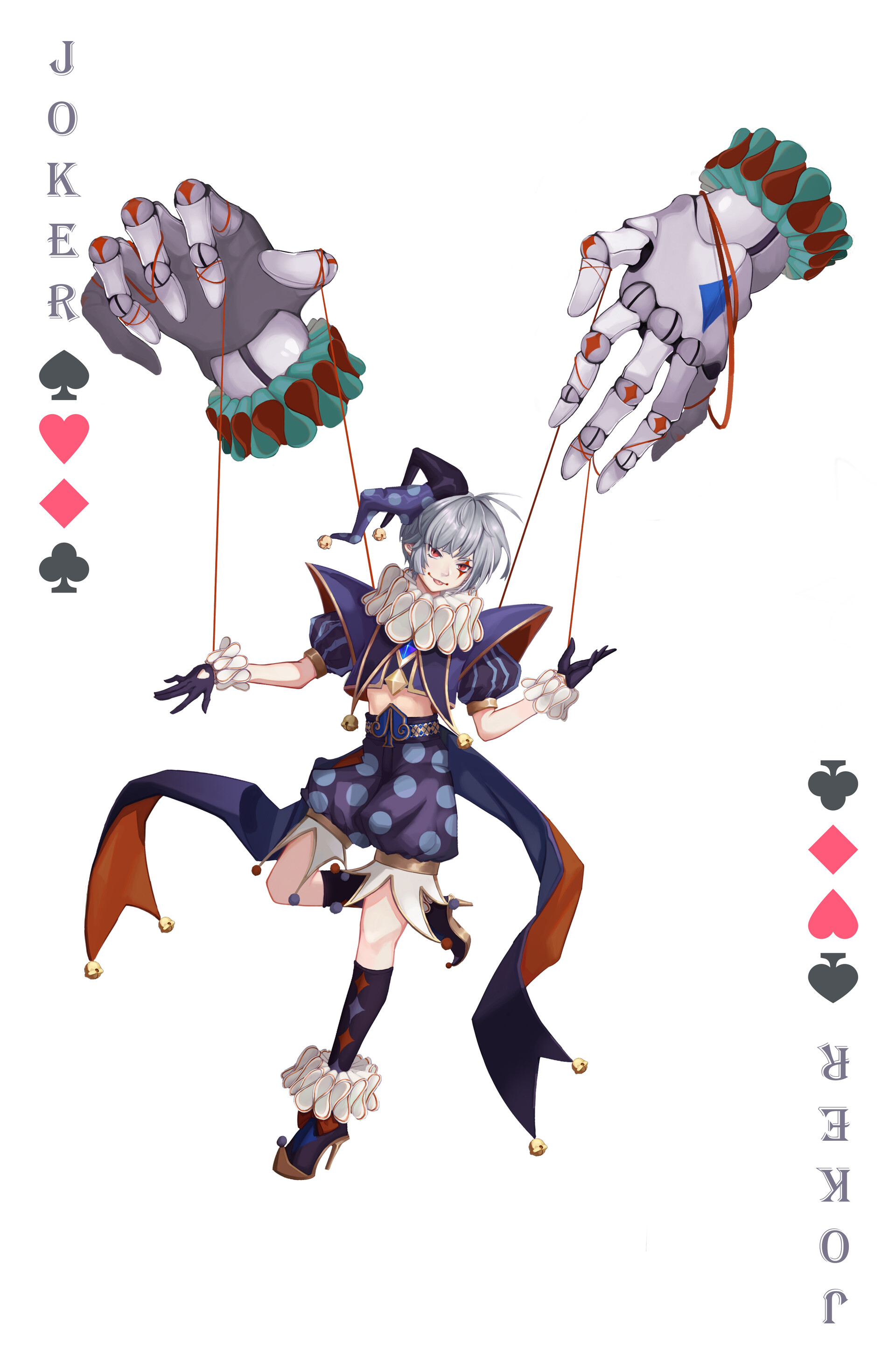 ArtStation - Puppet Joker 马戏团小丑