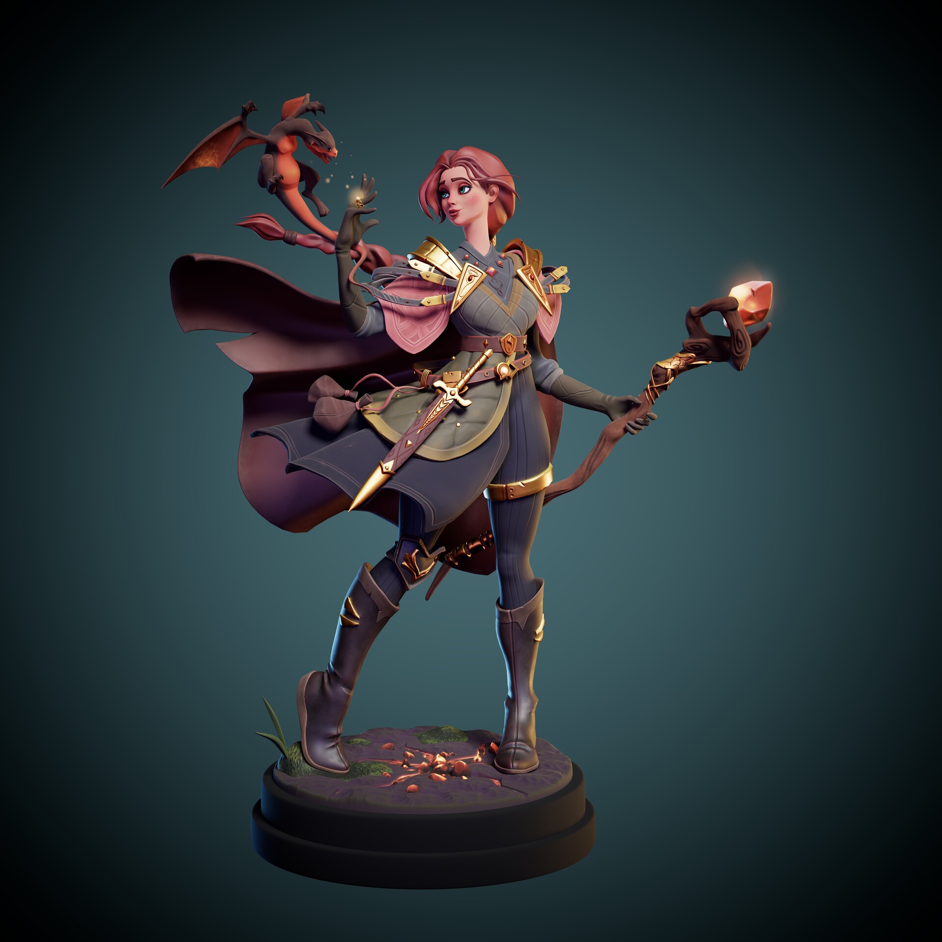 ArtStation - Magic Girl