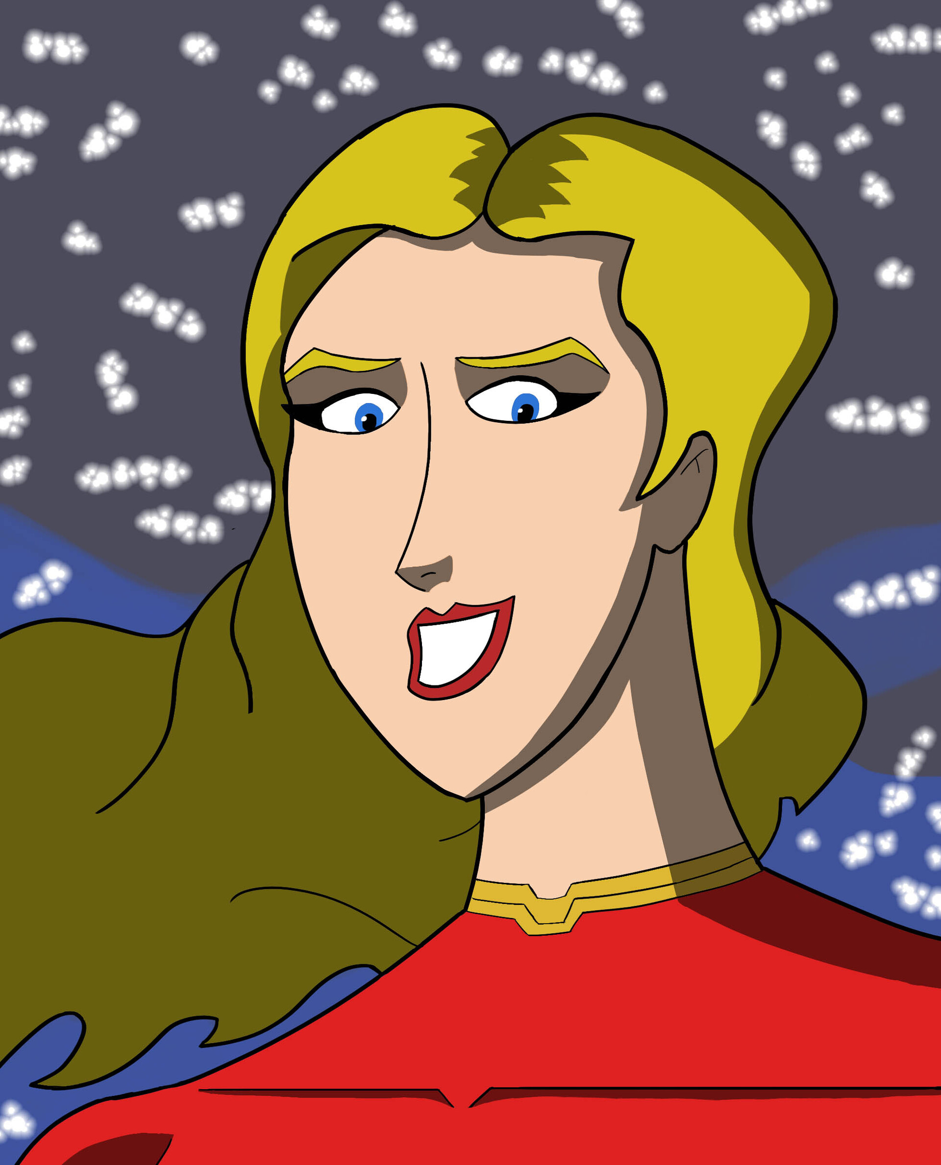 ArtStation - Captain Marvel Headshot