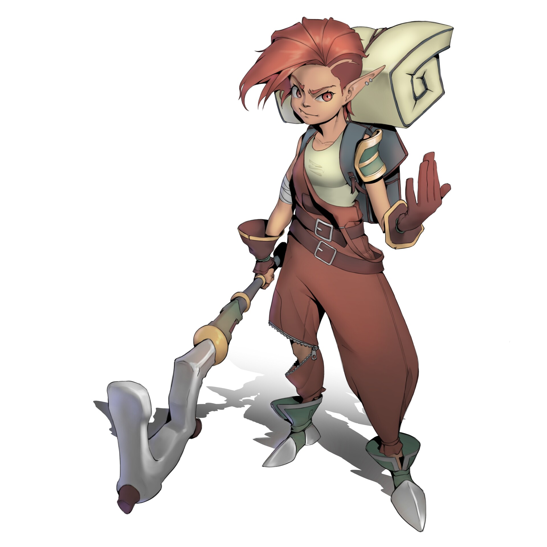 ArtStation - Dwarf Girl