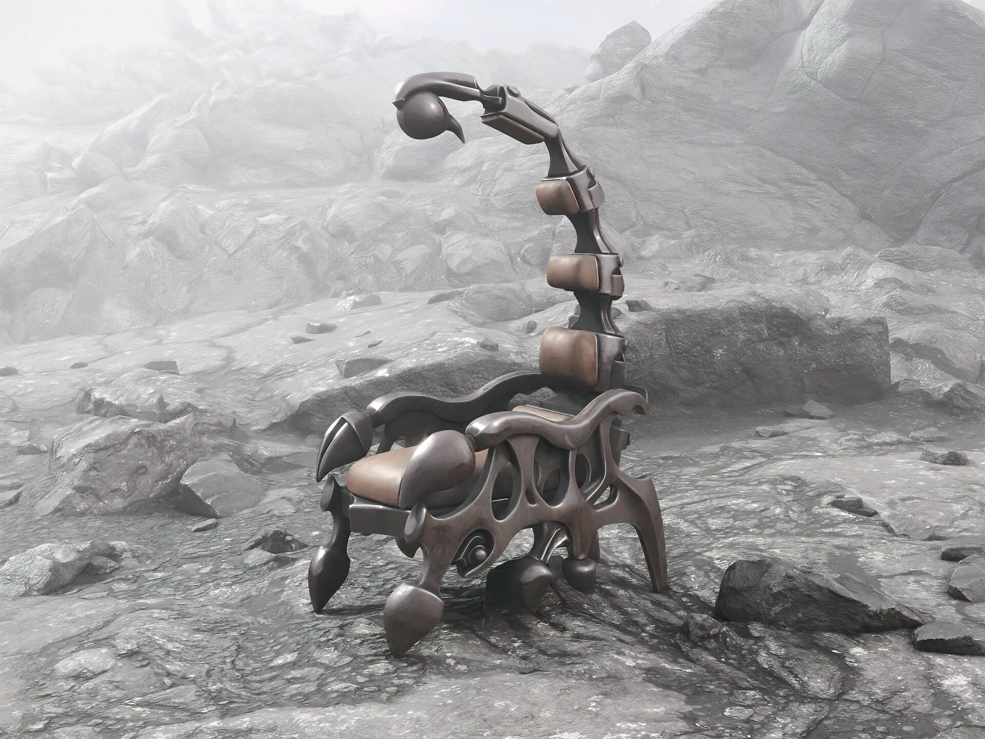 ArtStation - Scorpion chair