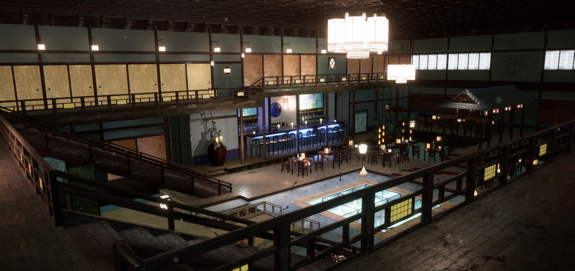 ArtStation - Kill Bill Modular Environment