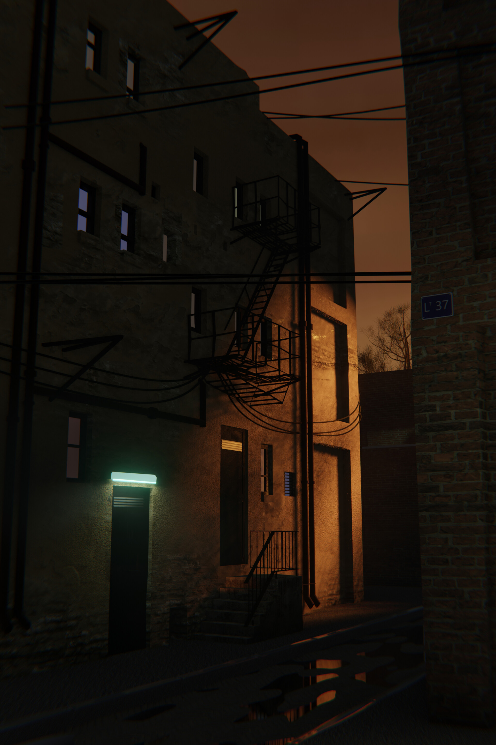 ArtStation - The Alley