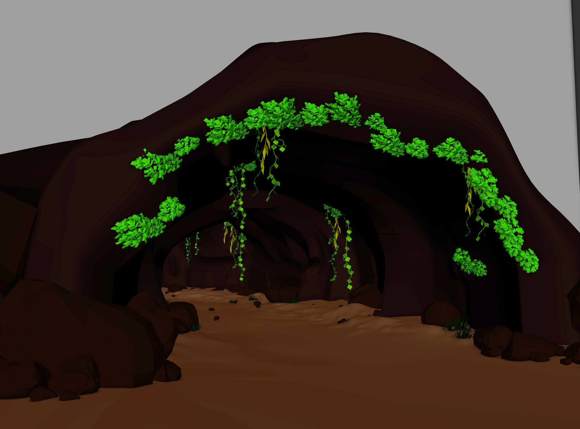 ArtStation - 3D Cave