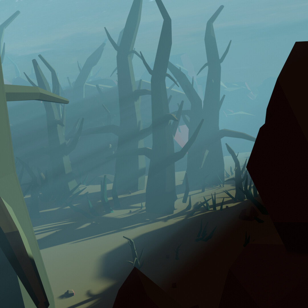 Sujit Gurung - LowPoly Car and Environment