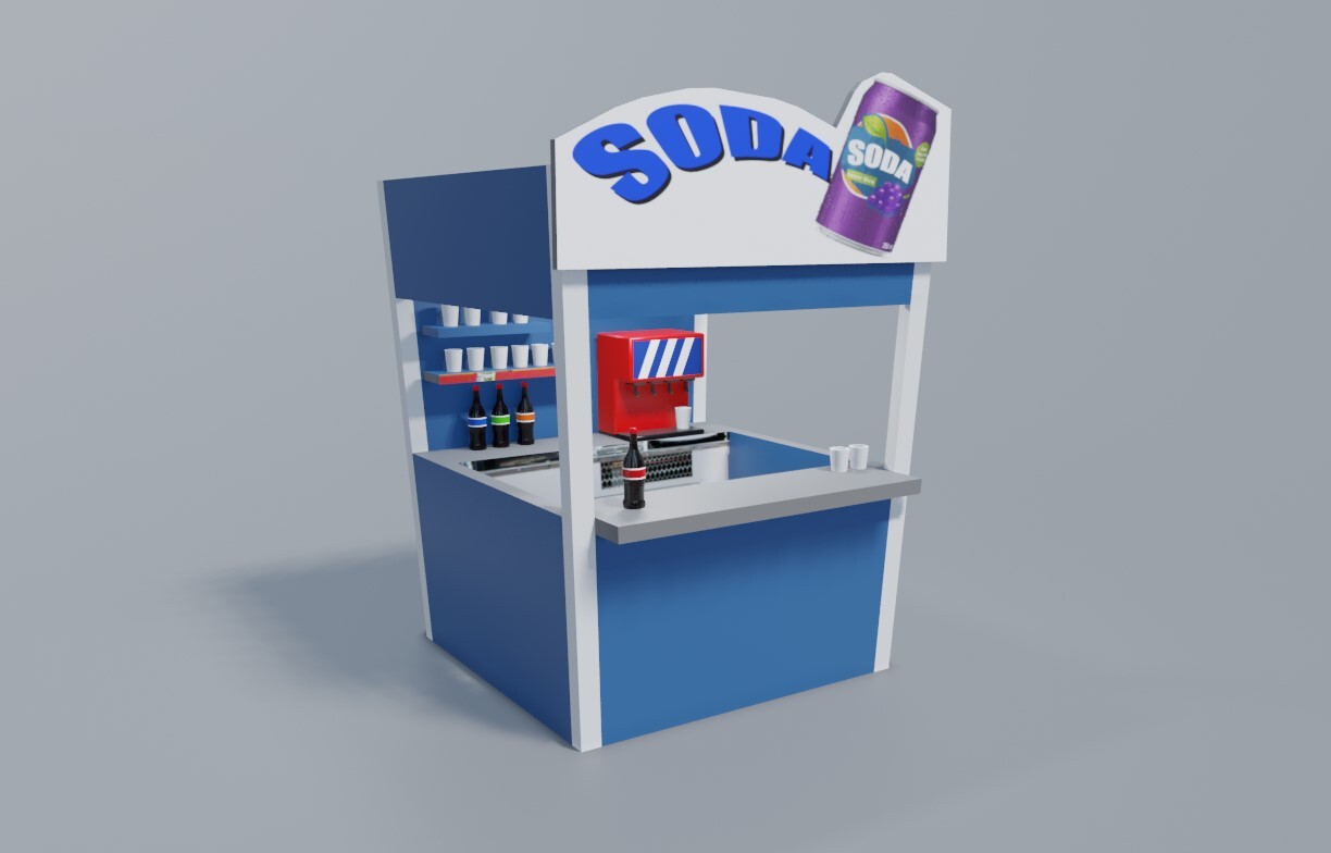 ArtStation - Soda Stand