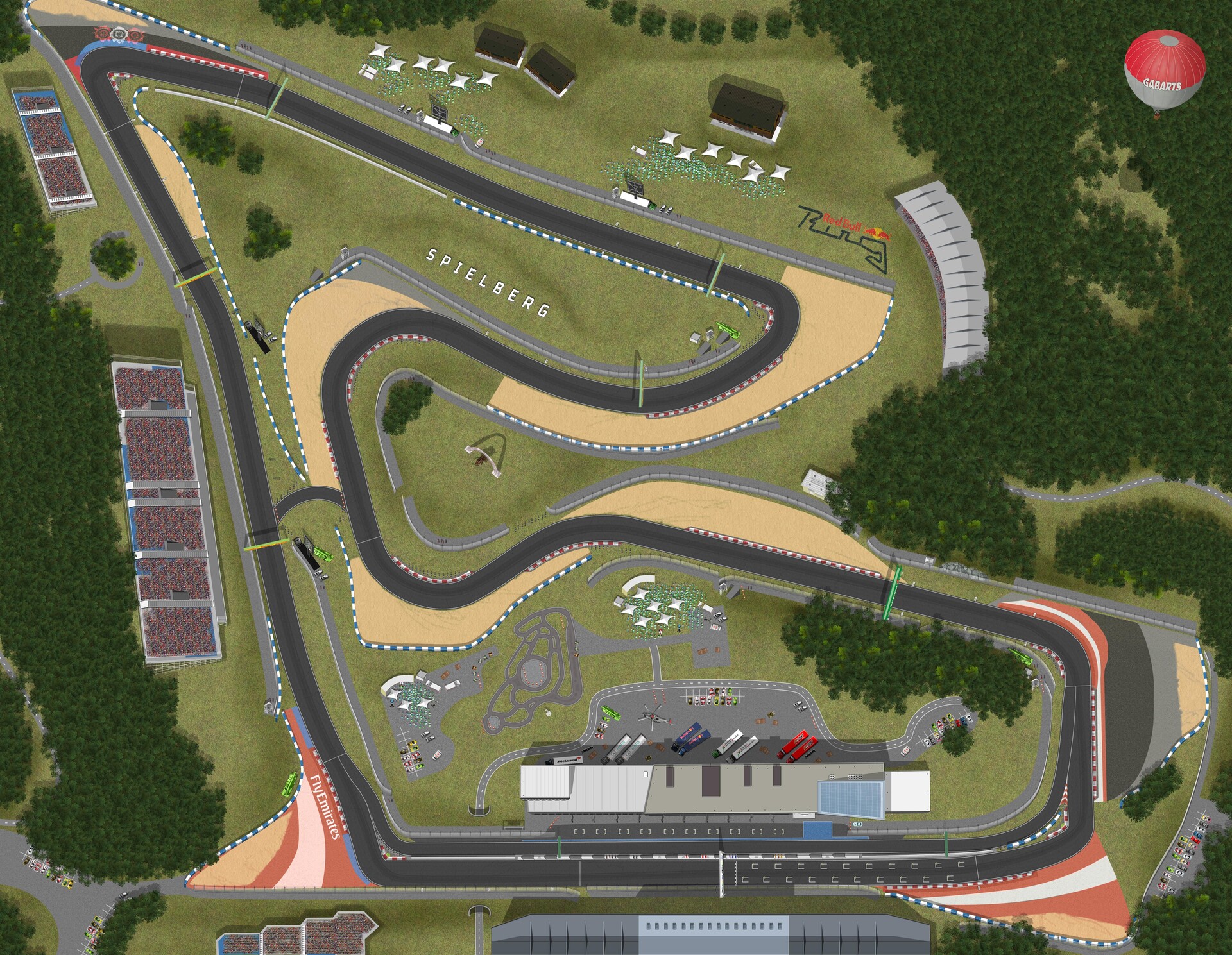 ArtStation - Red Bull Ring (Mini Racing Online)