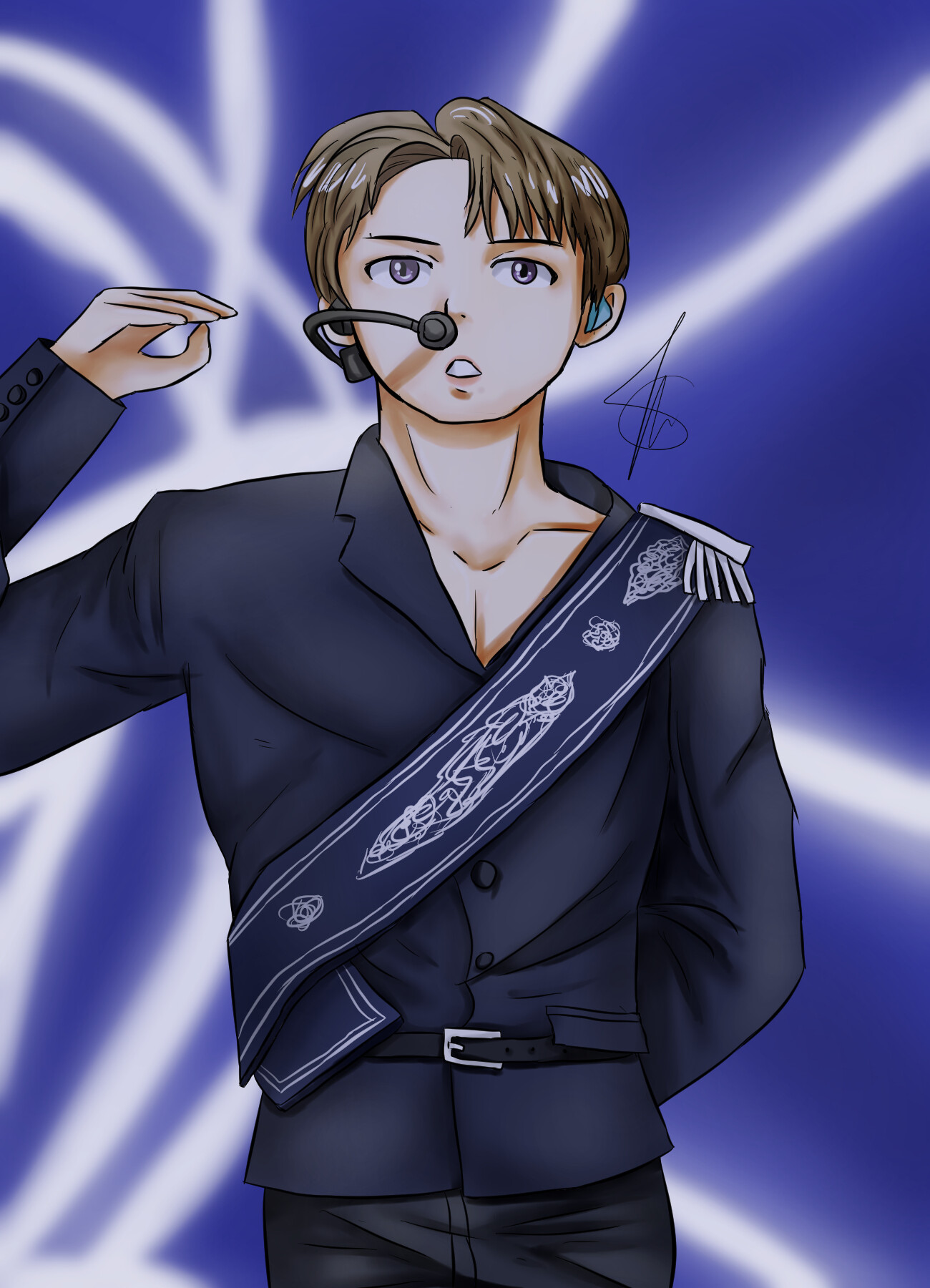 ArtStation - Lee Know Thunderous Fanart