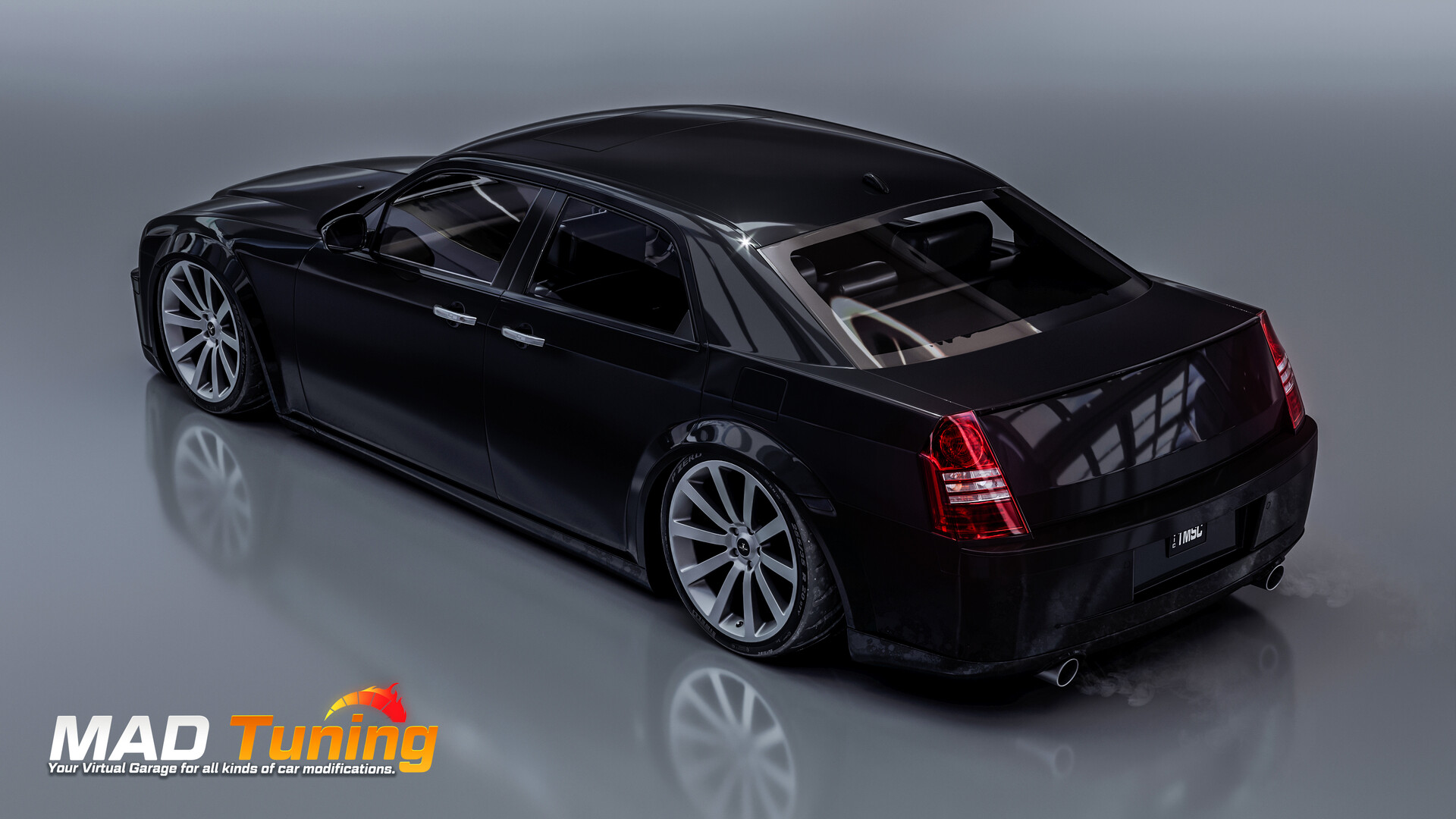 Stanced Chrysler 300 Srt8