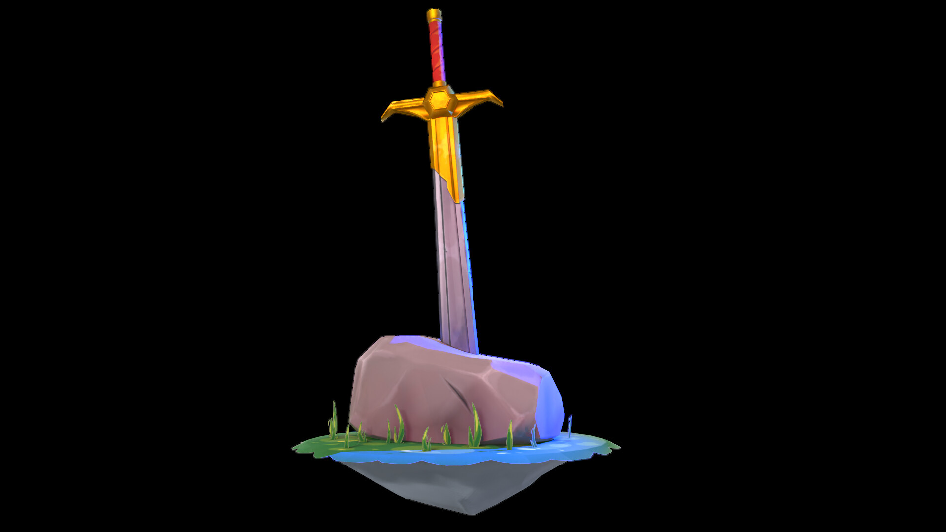 ArtStation - Sword in the Stone