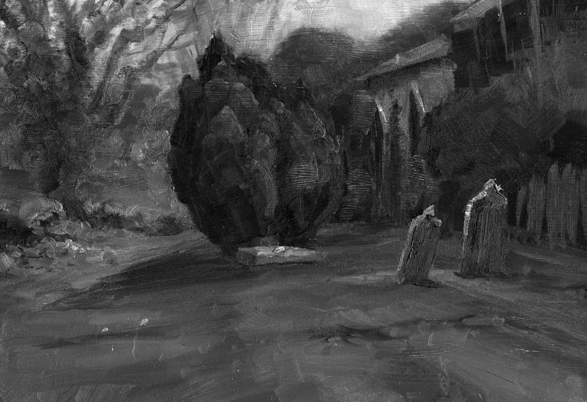 ArtStation - plein air tonal studies