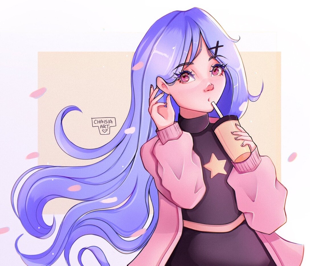 ArtStation - Sakura girl