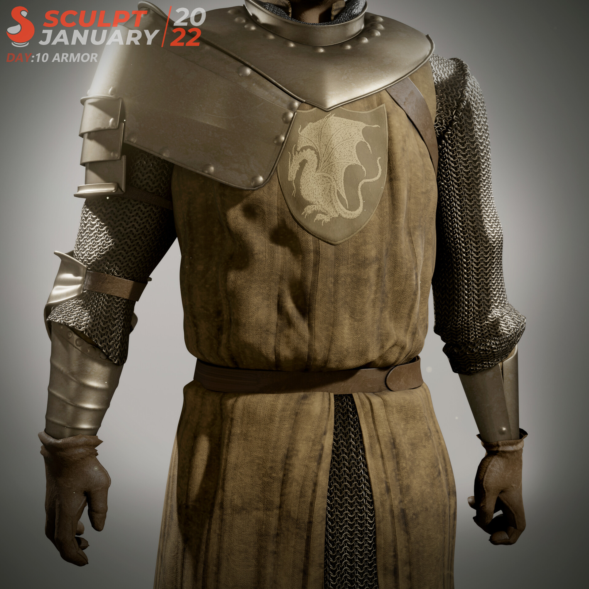 ArtStation - Day:10 Armor