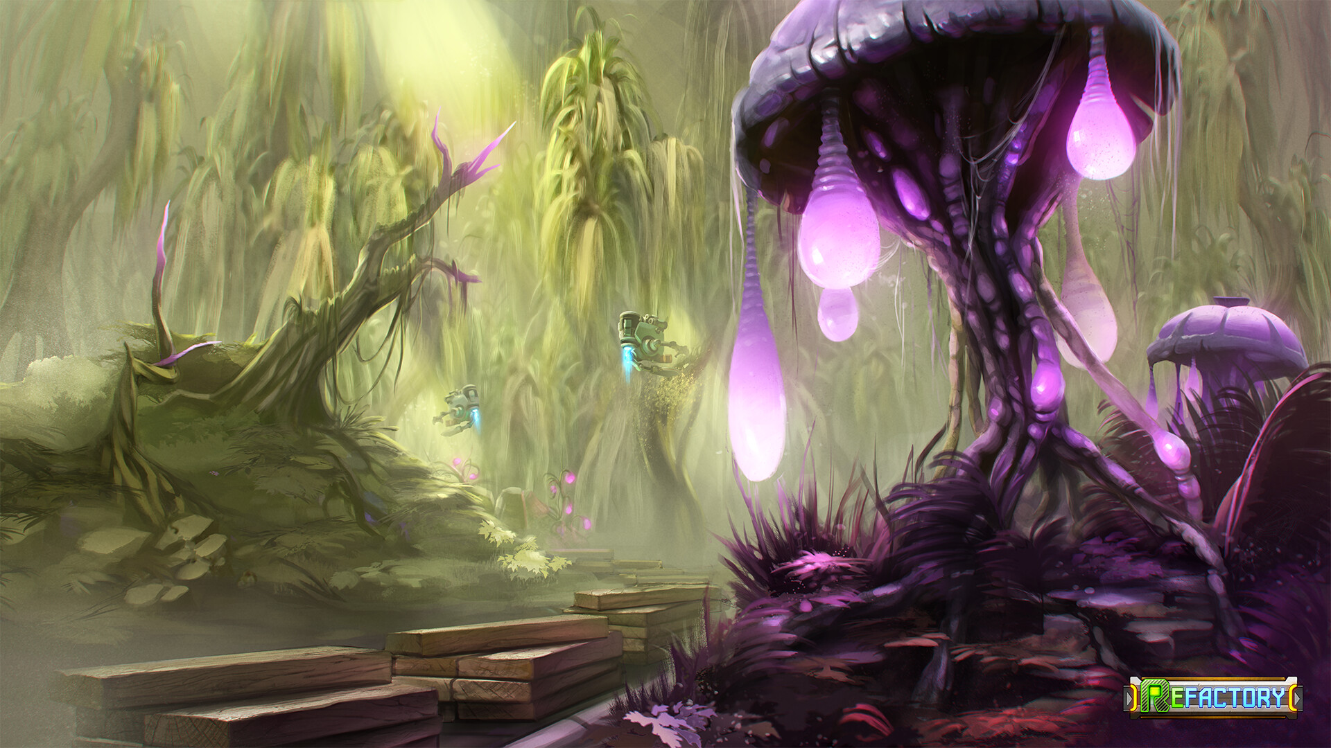 ArtStation - Refactory - Swamp Forest