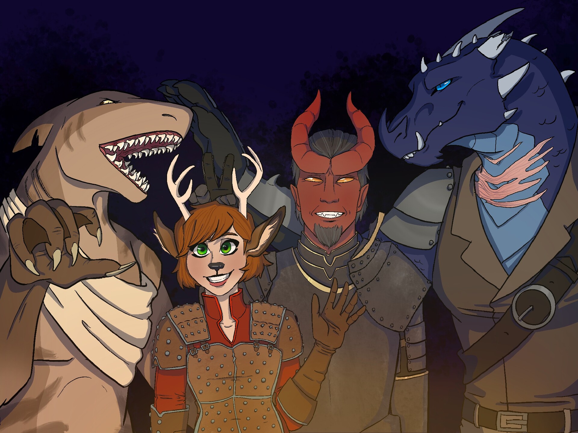 ArtStation - Commission- Dnd Party