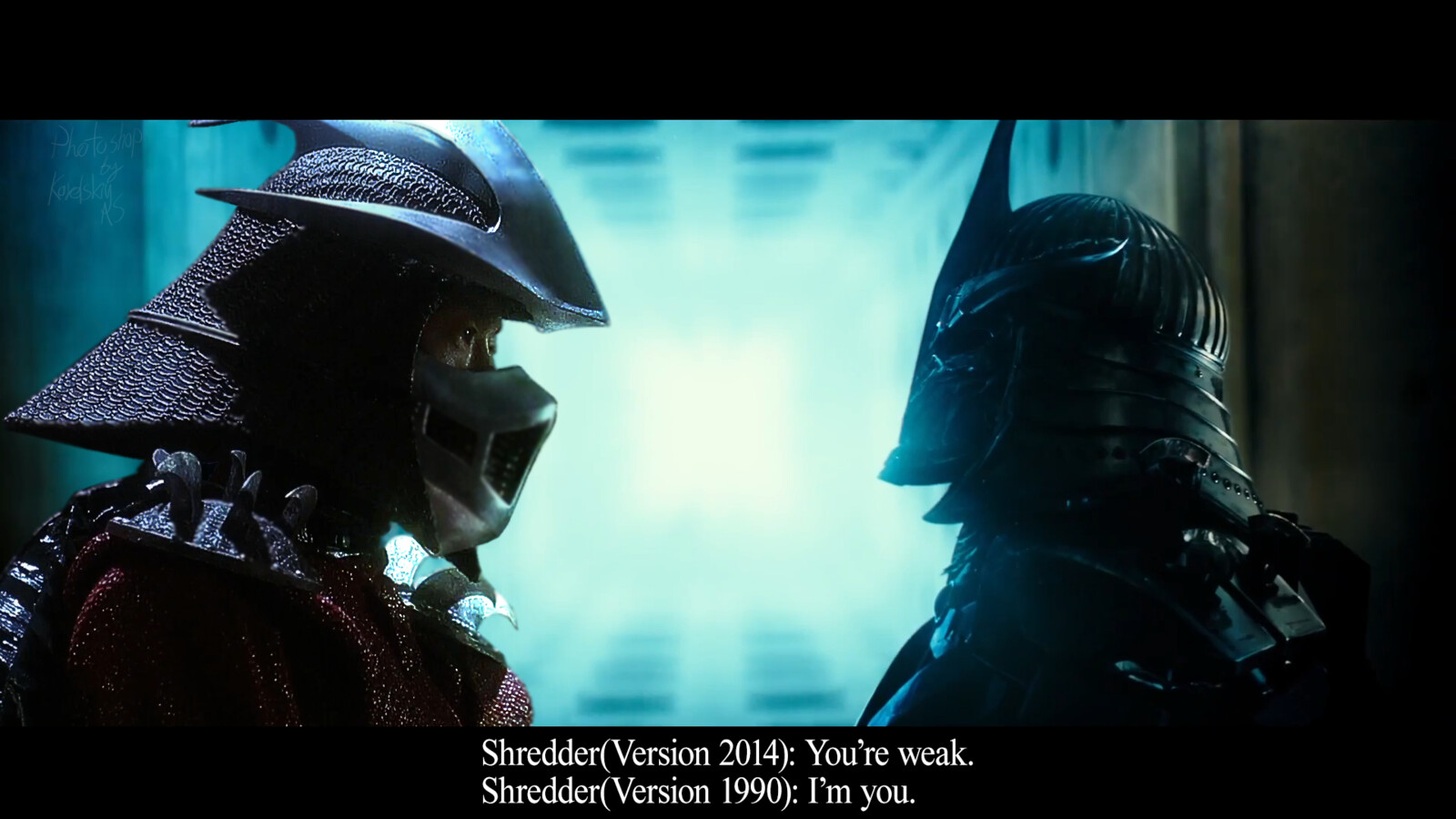 Korelskiy S. Arseniy - Shredder From Movie 1990 & Shredder From Movie 2014