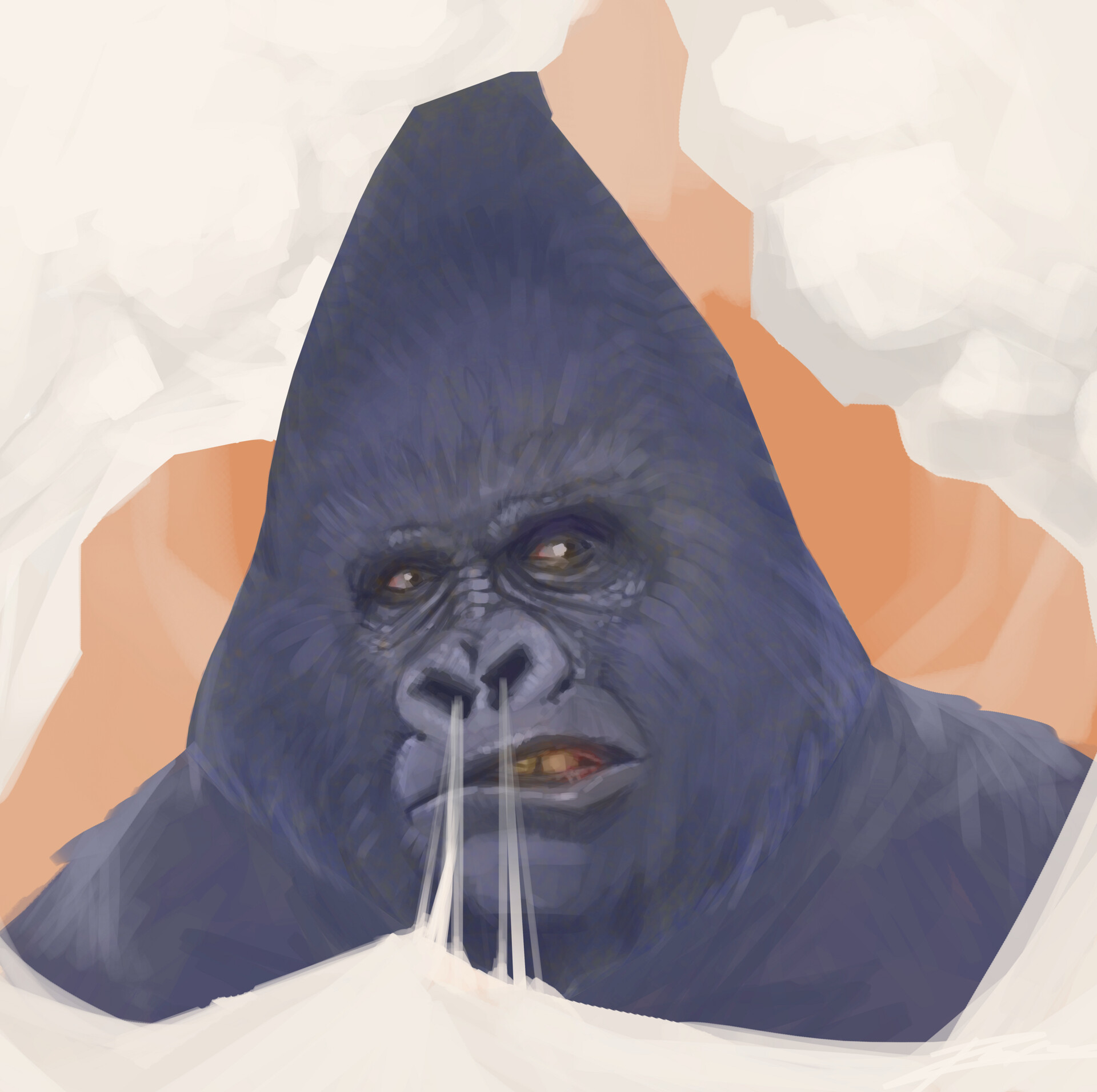 ArtStation - A Vaping Ape ;)