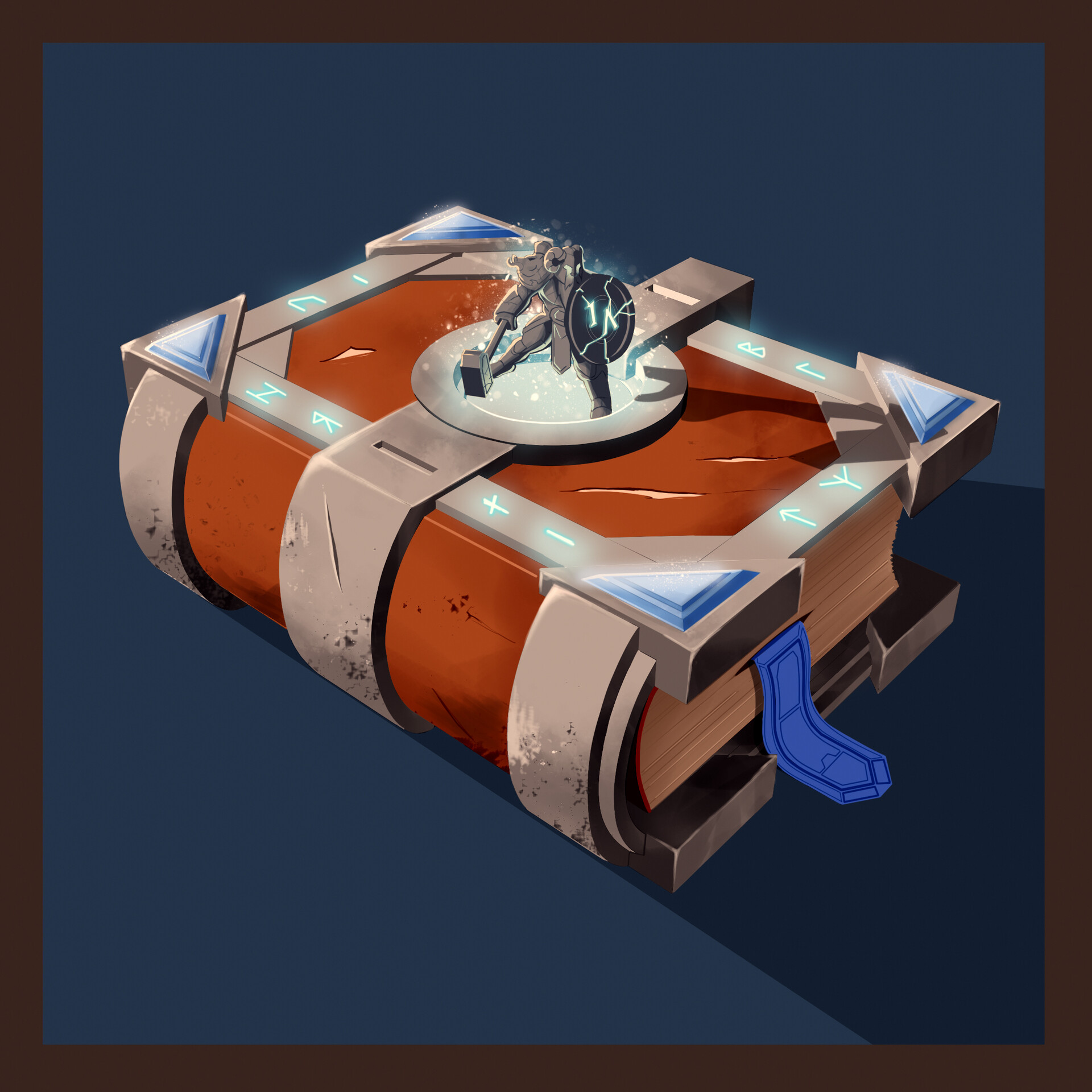 ArtStation - Fantasy book