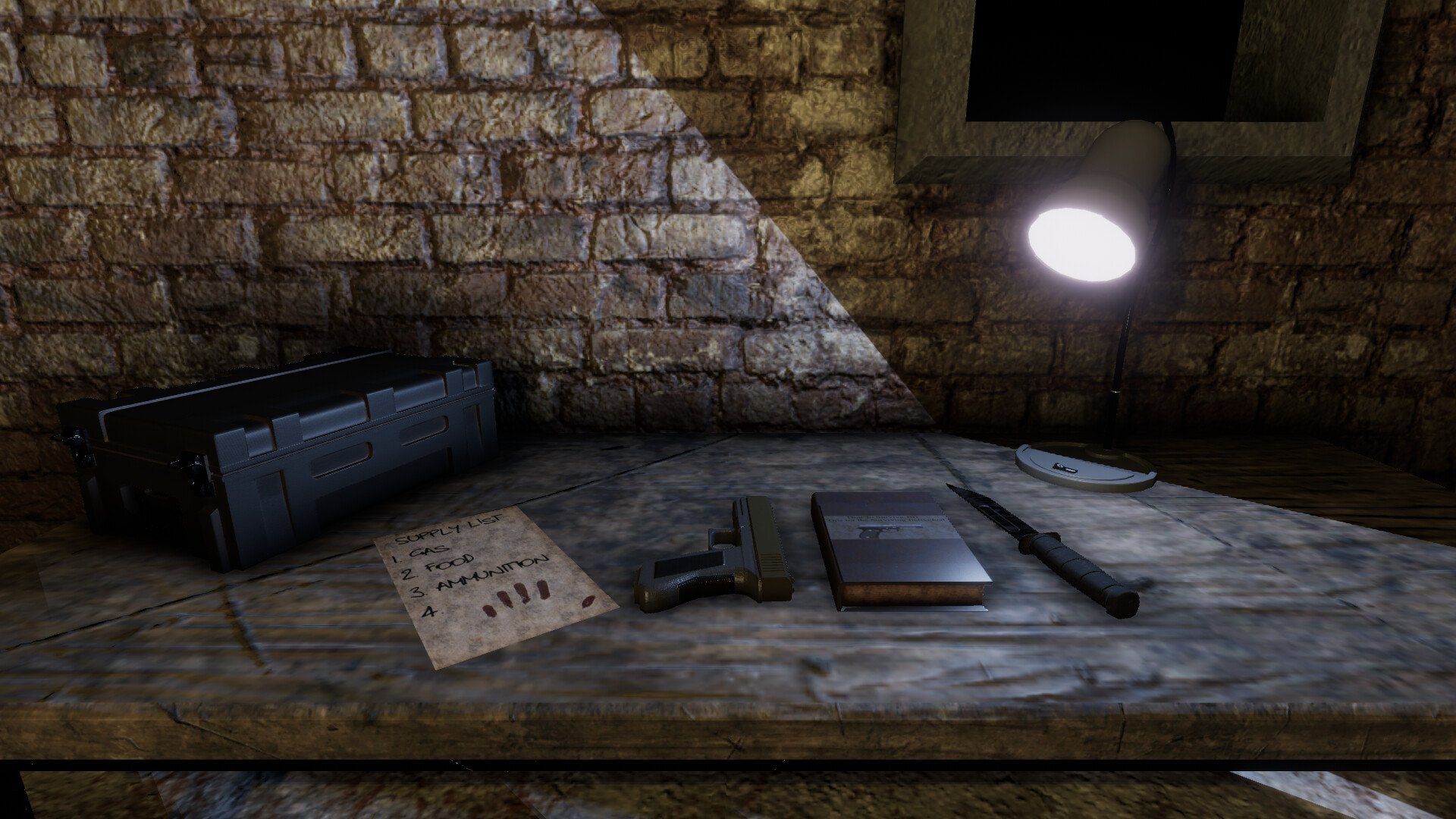 ArtStation - Survivalist Basement