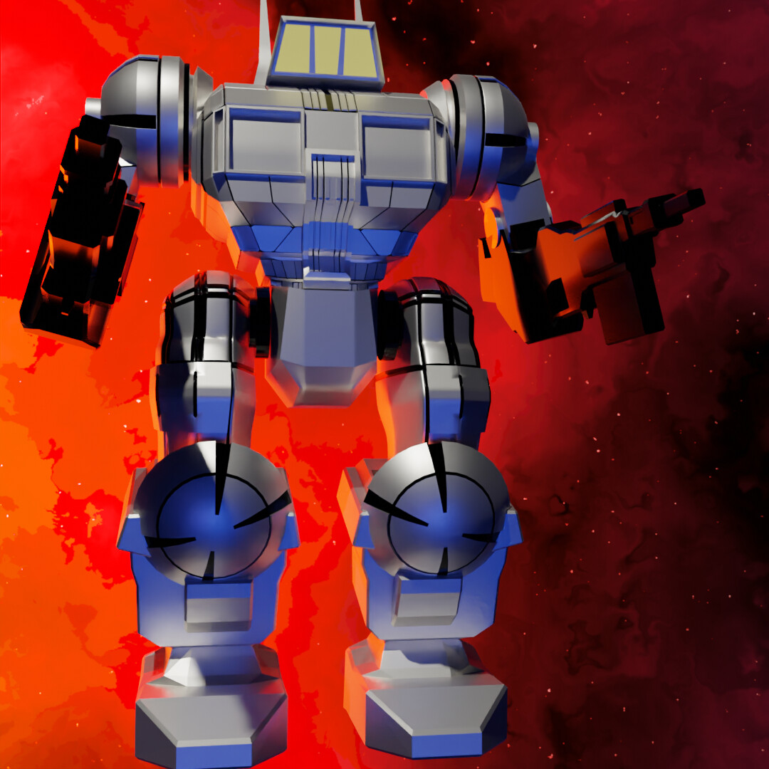 ArtStation - Robot 3D