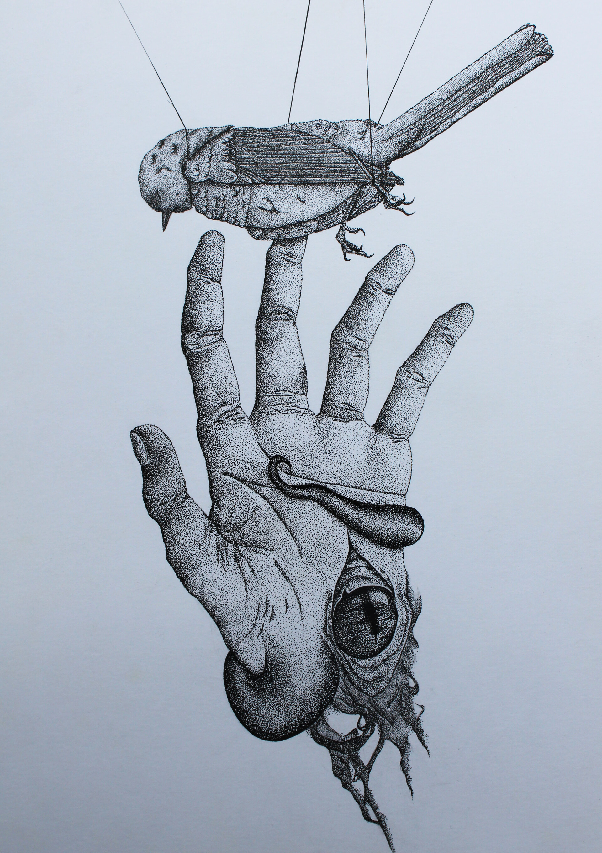 ArtStation - Stippling Hand