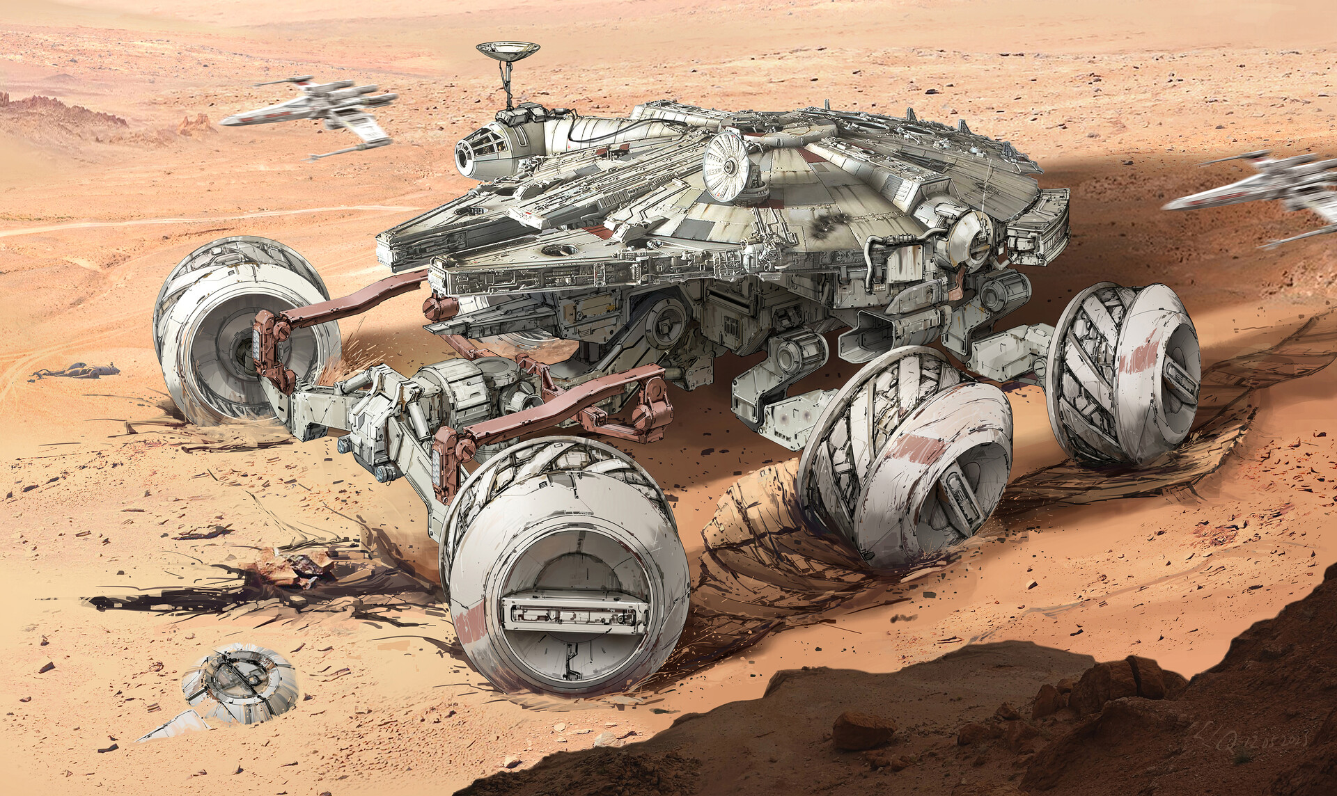 ArtStation - FALCON vehicle