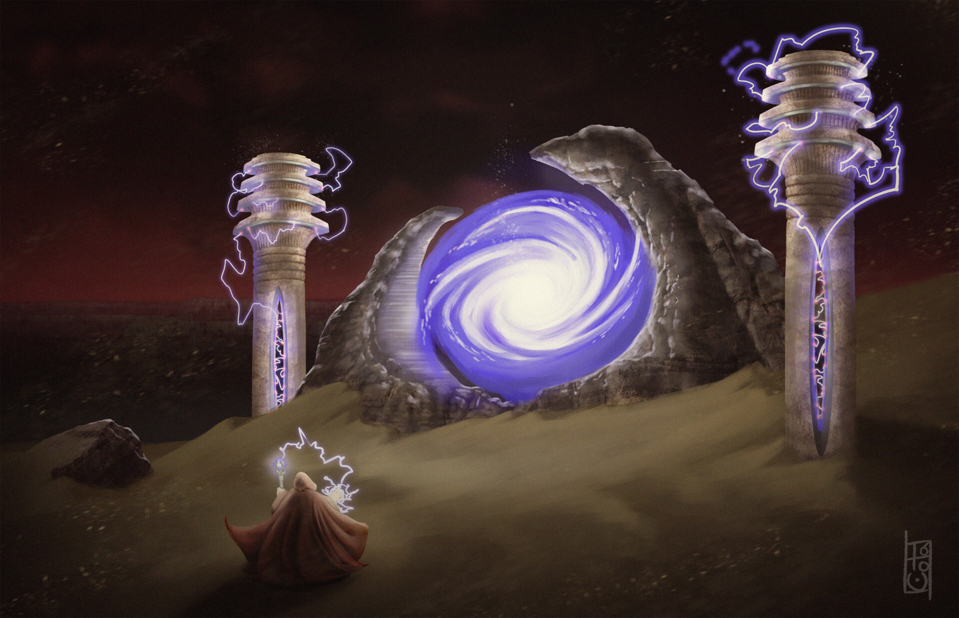 ArtStation - The Stone Portal