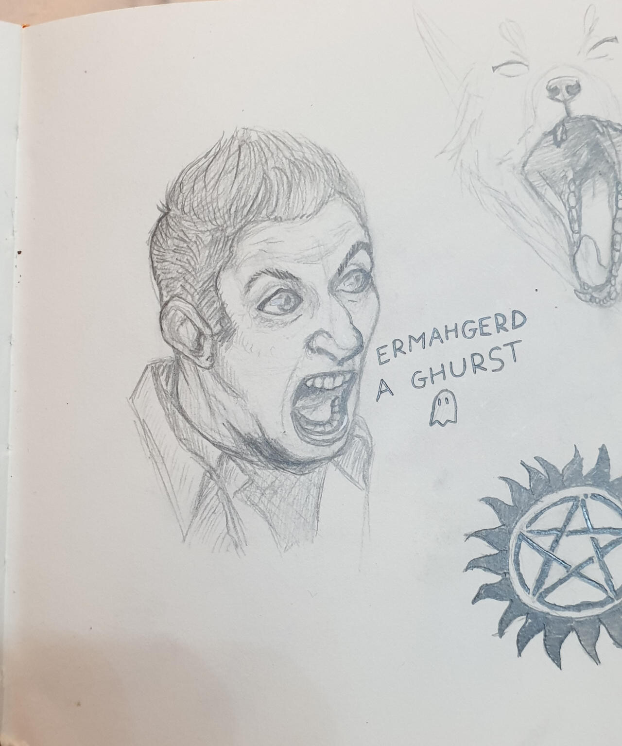 ArtStation - Dean Winchester - Ghost