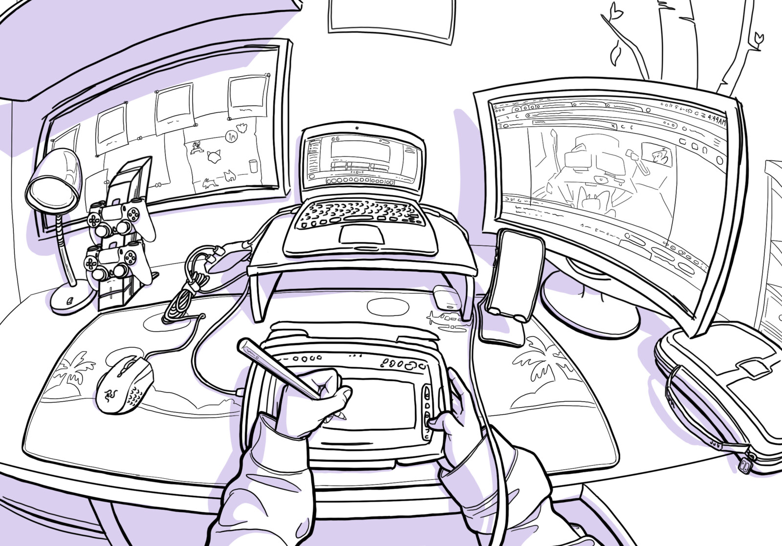 Raphael Jacovsky - Sketchbook