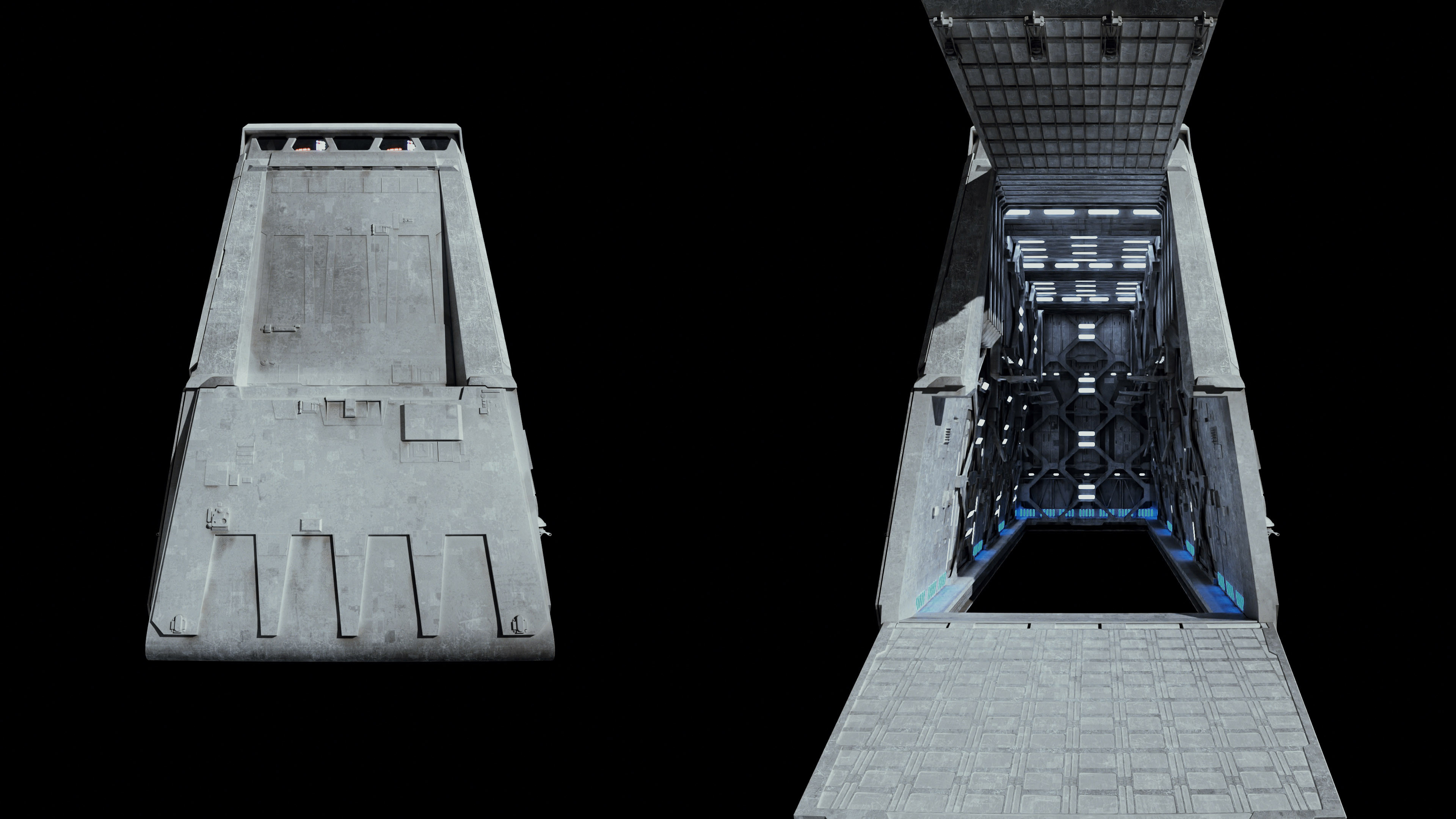 Ansel Hsiao - Theta-class AT-AT Drop Barge