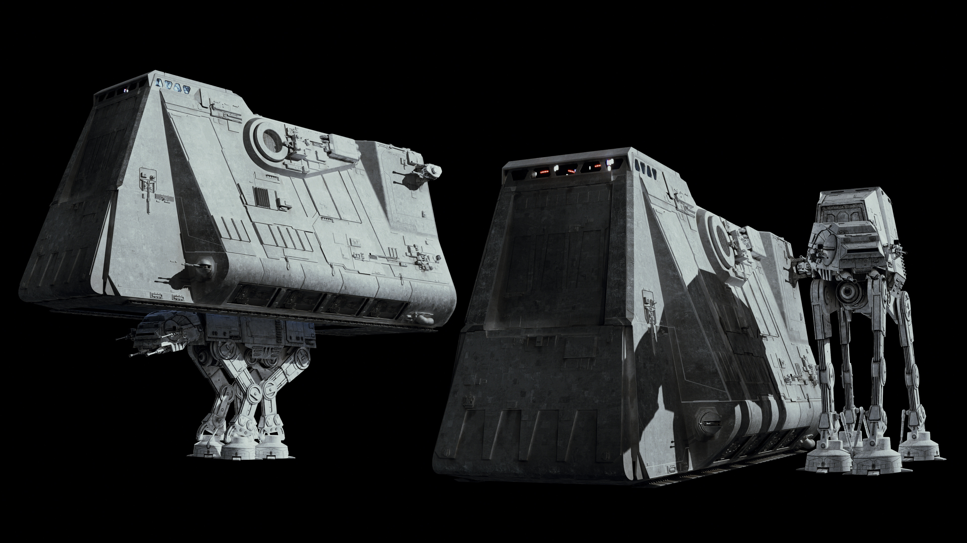 Ansel Hsiao - Theta-class AT-AT Drop Barge