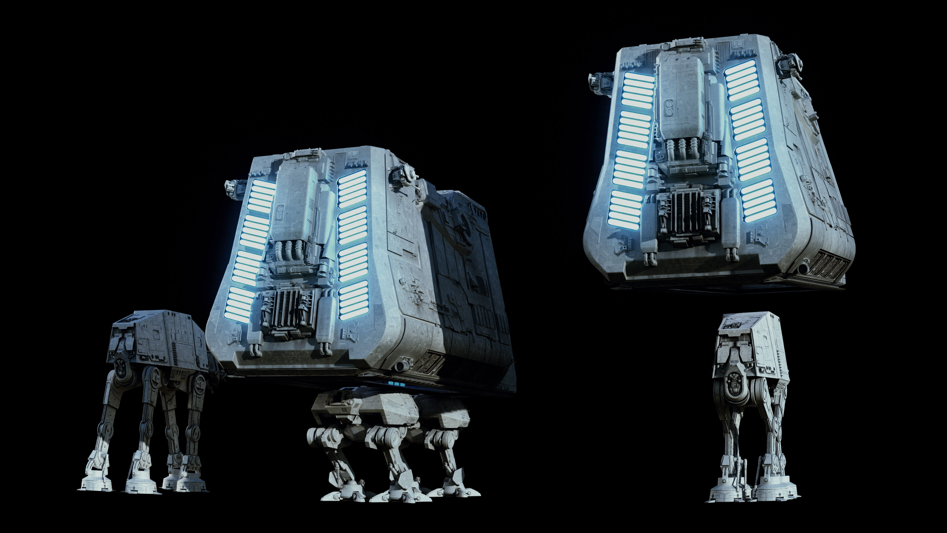 Ansel Hsiao - Theta-class AT-AT Drop Barge