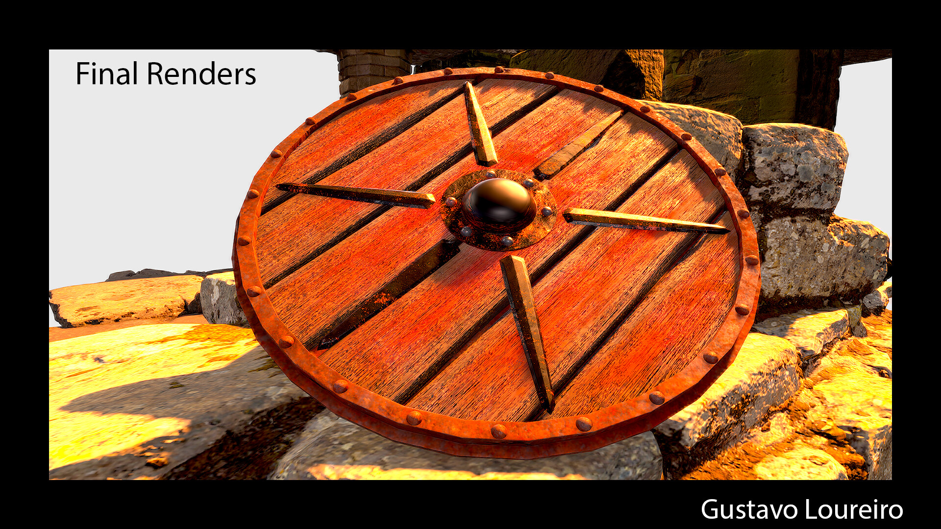 ArtStation - Viking Shield Project