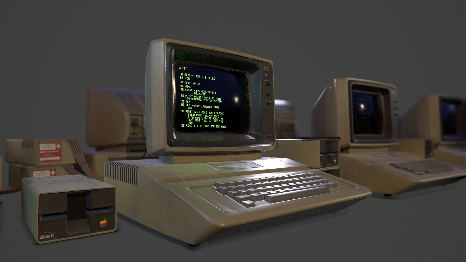 ArtStation - Apple II Plus Computer