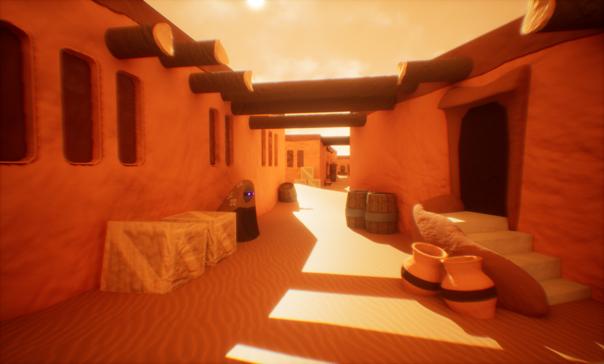 ArtStation - Sand Swept Alley