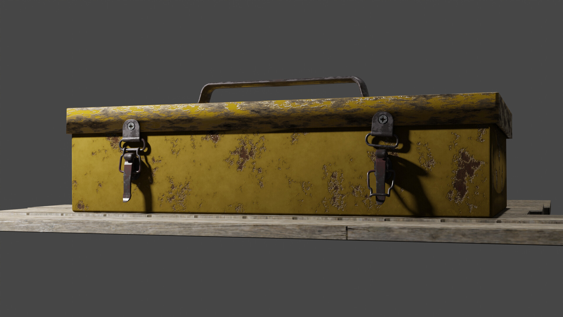 ArtStation - old metal box