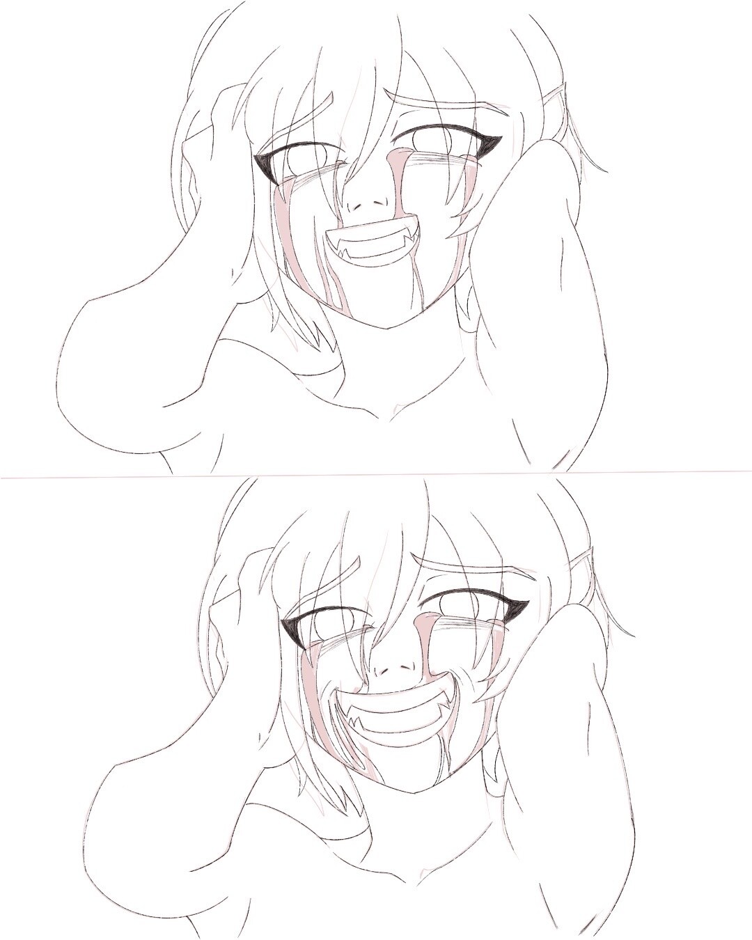 screaming base drawing