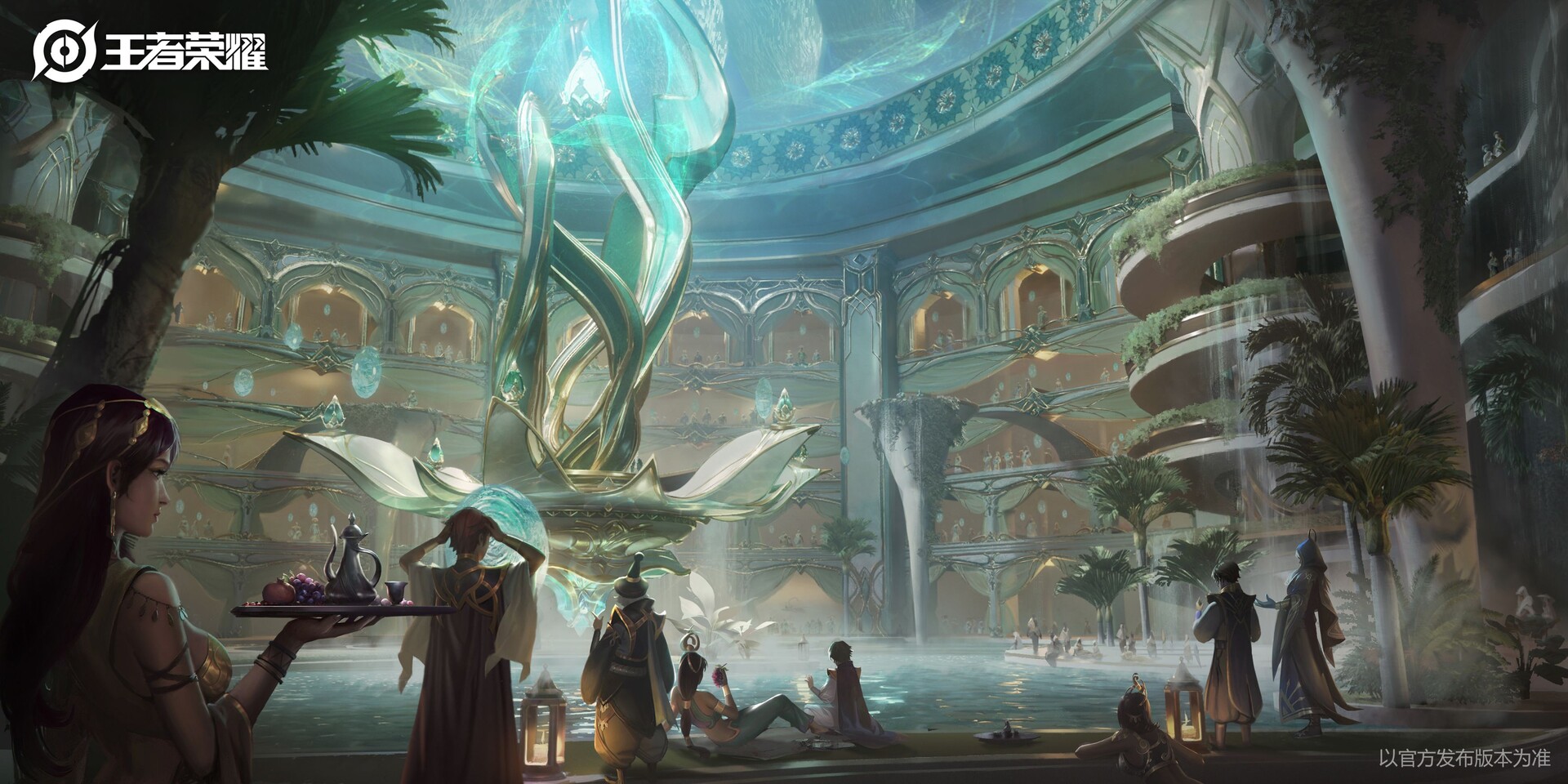 ArtStation - Environment concept I did for 《Honor of Kings》