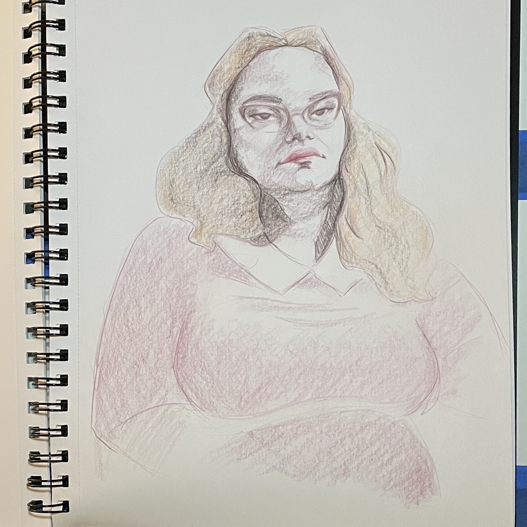 ArtStation - Goth Girl Figure Drawings (5+ minutes, colored pencil on ...