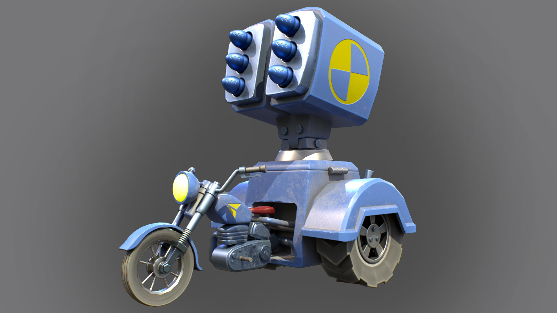ArtStation - Stylized Bike