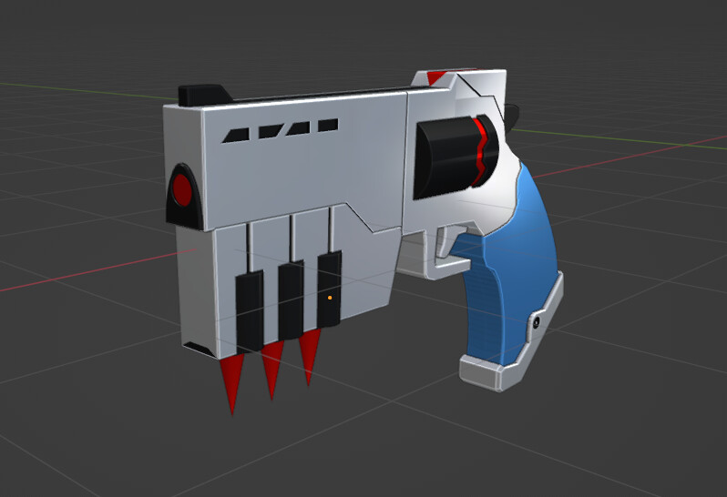 ArtStation - Gunvolt - Copen's gun