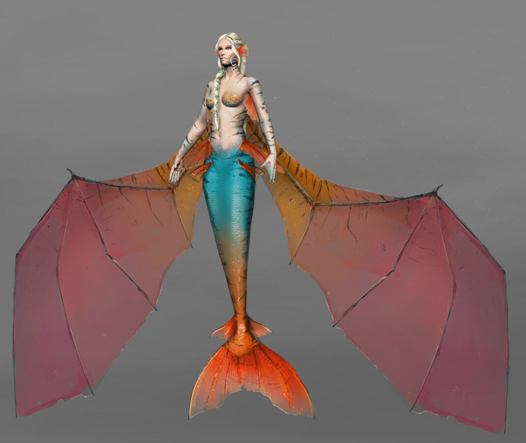 ArtStation - Lamia concept