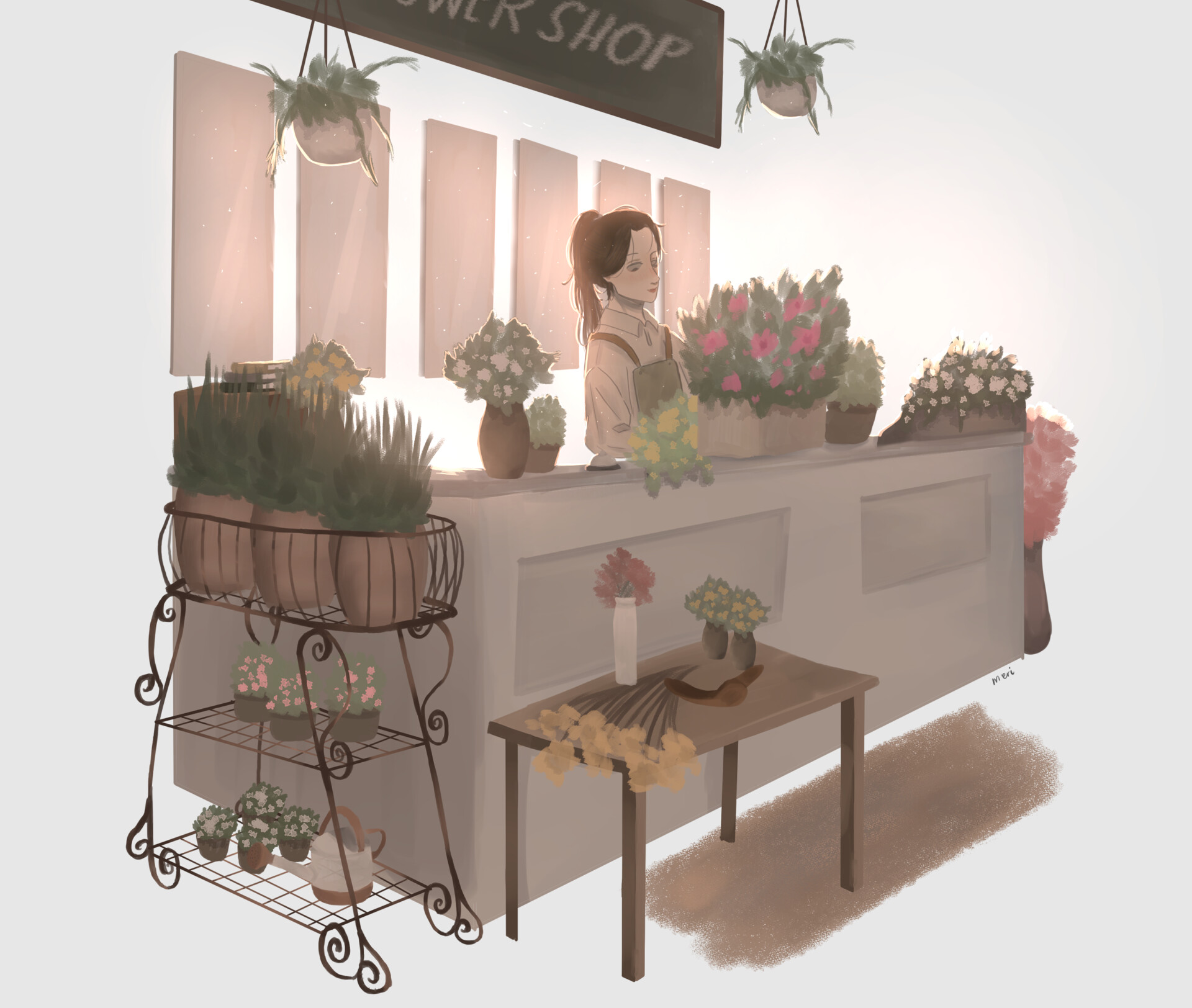 ArtStation - Flower Shop