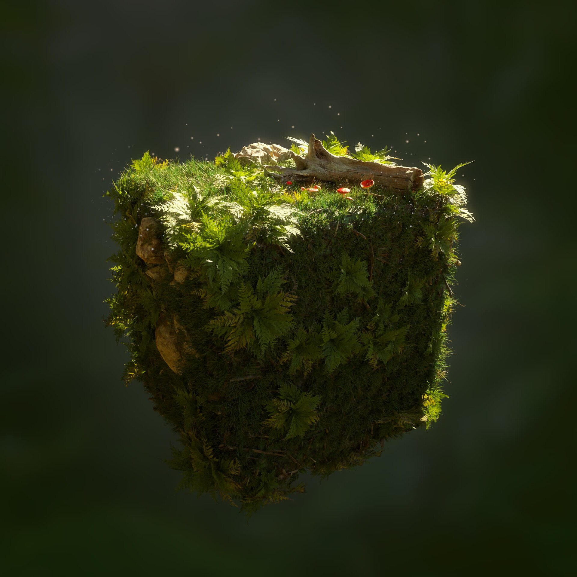 ArtStation - Forest cube