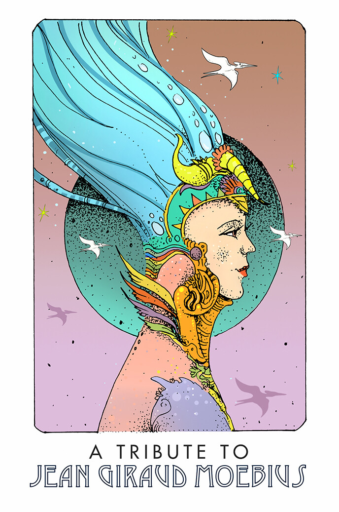 ArtStation - Moebius Fan Art